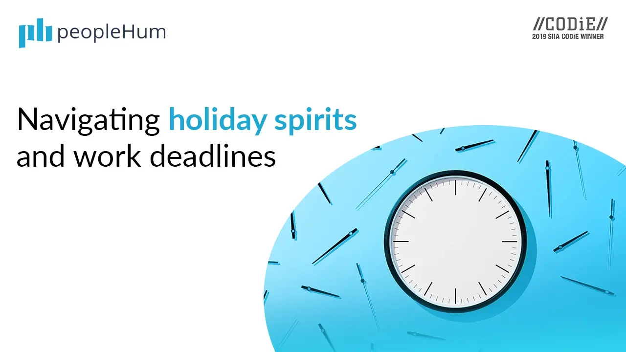 Navigating holiday spirits and work deadlines | peopleHum